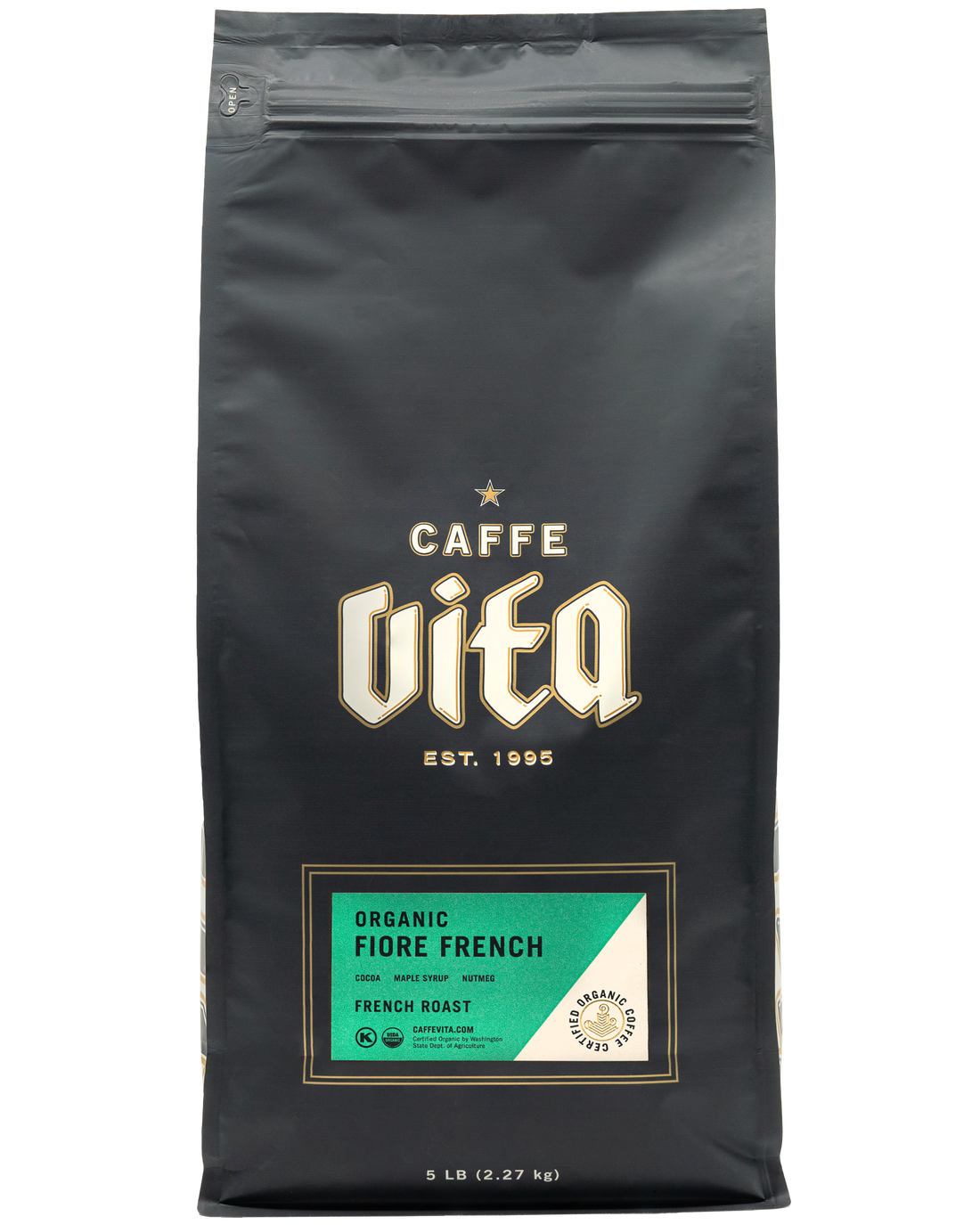 Organic French Roast | Caffe Vita Coffee Roasting Co.